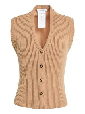Max Mara Ribbed-knit Waistcoat - No