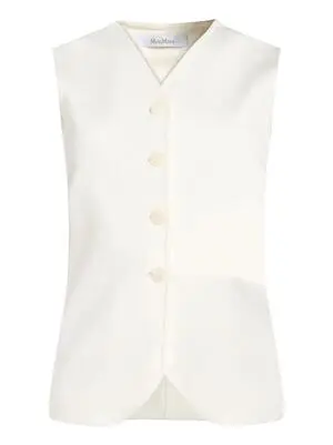 Max Mara Plain Colour Waistcoat - No