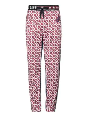 Dolce & Gabbana Color-block Casual Trousers - Pink