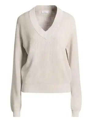 Brunello Cucinelli Long Sleeve Jumpers  Grey