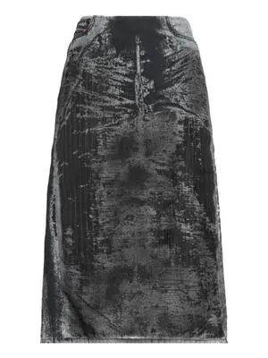DIESEL® Diesel Denim Swing Skirt Black