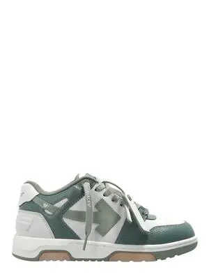 Off-White Lace-up Sneakers - Gray