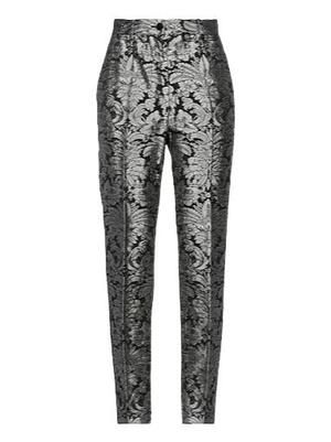 Dolce & Gabbana Printed Casual Trousers Grey