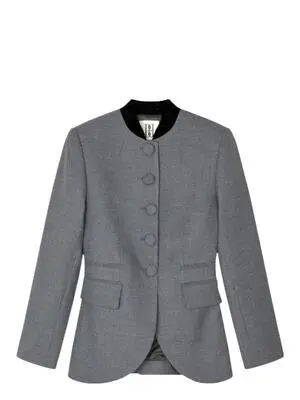 BY MALENE BIRGER Single-breasted Blazer Dark Gray