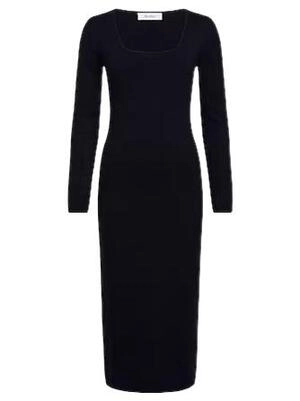 Max Mara Fitted Knit Dress - Blue