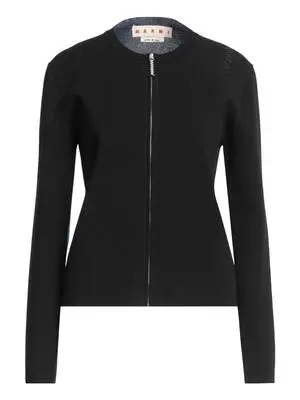 Marni Two-color Knitted Cardigan - Black