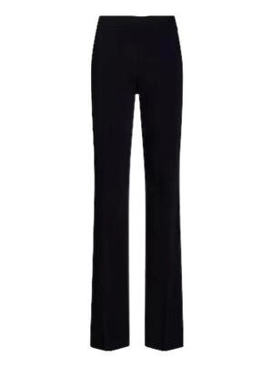 Max Mara Solidcolor Flareleg Trousers - Black