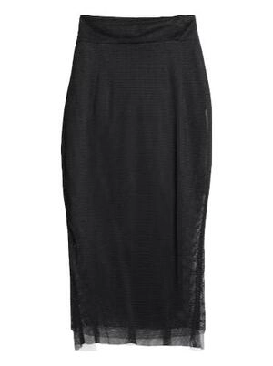 Dolce & Gabbana Solid Color Tulle Skirt - Black