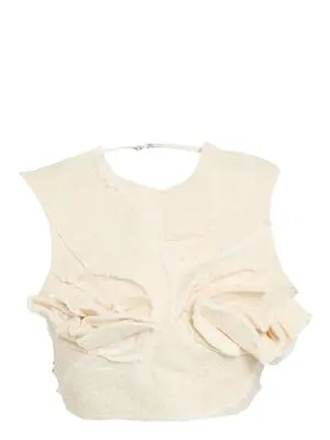 JACQUEMUS Jacquemus Sleeveless Cropped Top