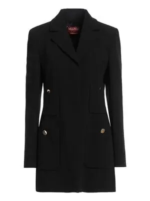 Max Mara Minimalist Single- Blazer - Black