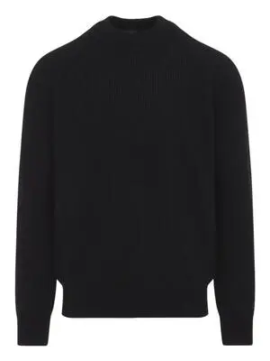 Brioni Long-sleeved Sweater Black