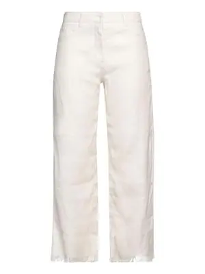 Max Mara Max Mara Solid-Colored Straight Jeans Beige