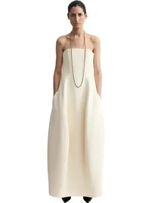 TOTÊME TOTEME Strapless Balloon Dress