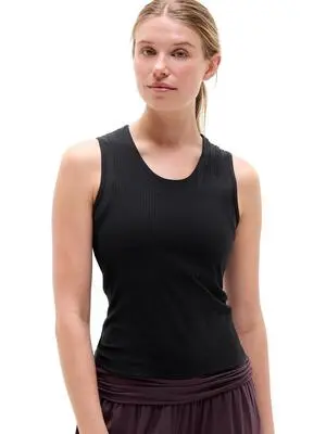 Athleta Eternity Rib Tank - Black