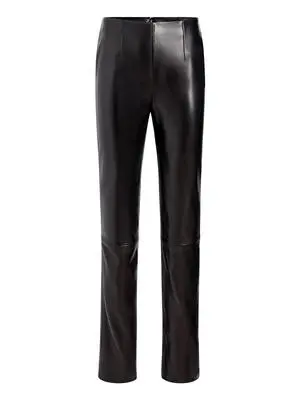 Khaite Leather Ryden Pant - Black