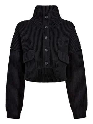 Khaite Eita Cardigan In Black Black
