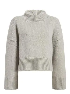 Khaite Phelps Cashmere Pullover - Pewter