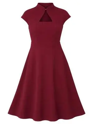GIRL IN MIND Amora Midi Dress - Red