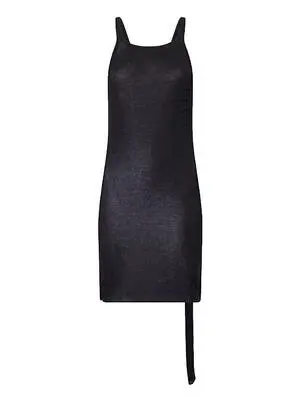 Rick Owens Racerback Cotton Tank Top - Black