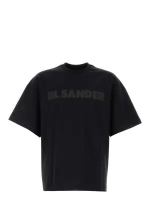 JIL SANDER Cotton T-shirt - Black