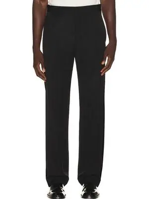 MAISON MARGIELA Maison Margiela Straight Leg Trouser In Black