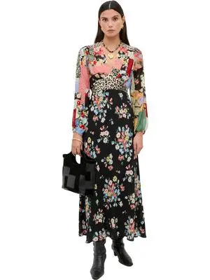 Rixo Kaila Amelia Patchwork Mix Regular - Multi