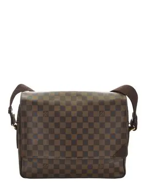 LOUIS VUITTON Damier Ebene Shelton - Brown