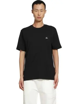 C.P. COMPANY 30/1 Short Sleeve T-shirt - Black
