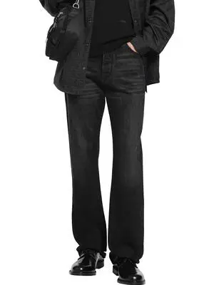 Fendi Long Jeans - Black