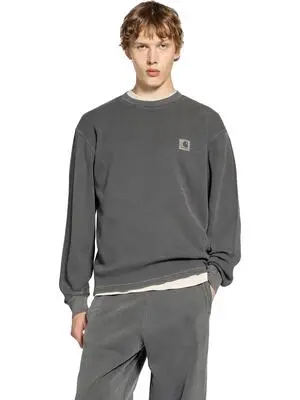 Carhartt Work In Progress L/s Vista Waffle T-shirt - Black