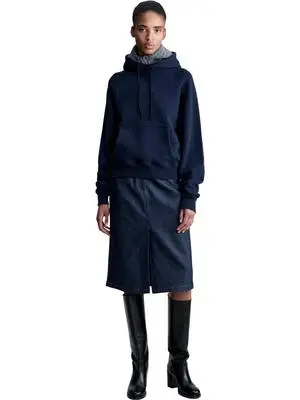 A.p.c. Thimothe Hoodie Hoodie With Raglan Sleeves - Navy Blue