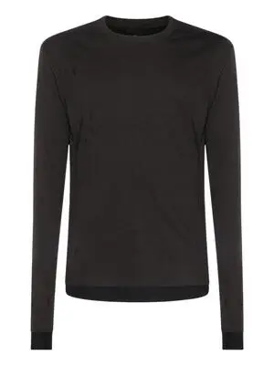 THOM KROM Distressed Long-sleeve T-shirt - Black