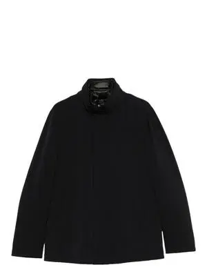 MONTECORE High-neck Zip-up Jacket - Black