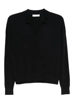 ZANONE V-neck Sweater - Black