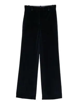 CIRCOLO 1901 Velvet Wide-leg Trousers