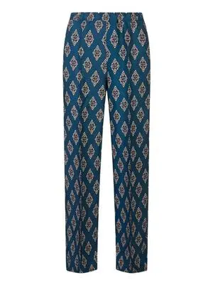 F.R.S FOR RESTLESS SLEEPERS Patterned Casual Trousers - No