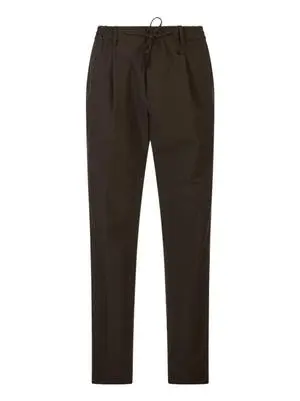 MONTECORE Elastic Waist Casual Pants - Black