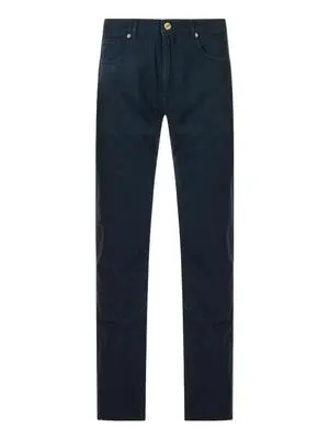 Incotex Straight-leg Casual Pants With Belt Loops - No