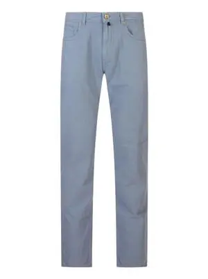 Incotex Straight-leg Five-pocket Casual Pants - Gray