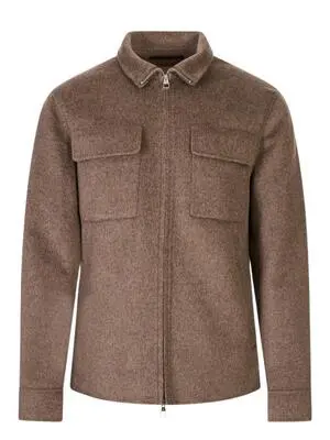 MONTECORE Long-sleeve Casual Jacket - Brown
