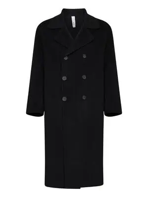 HEVO Long-sleeved Coat - Black