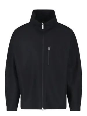 Herno Long-sleeve Casual Zip-up Jacket - Black