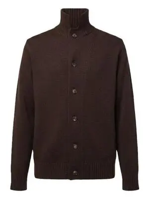 ZANONE Button-up Cardigan - Black
