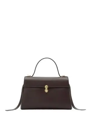 Savette Soft Symmetry Leather Bag - Brown