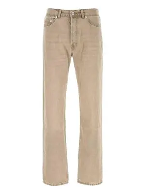 OUR LEGACY Our Legacy Men Beige Denim Jeans