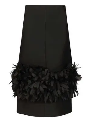 TOTEME Petal Skirt - Black