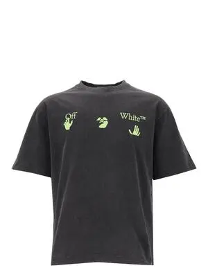 Off-White Bacco Arrow Skate T-shirt - Black