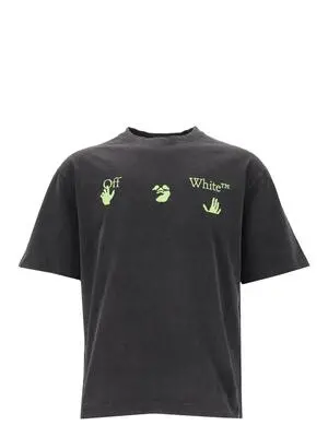 Off-White Bacco Arrow Skate T-shirt - Black
