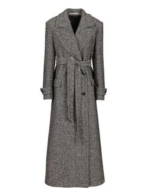 Tagliatore Julia Double-breasted Coat - Gray