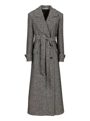 Tagliatore Julia Double-breasted Coat - Gray